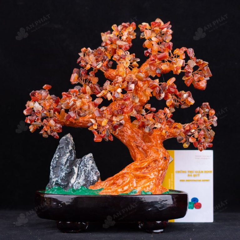 Cây tài lộc để bàn - Đá Phong Thủy