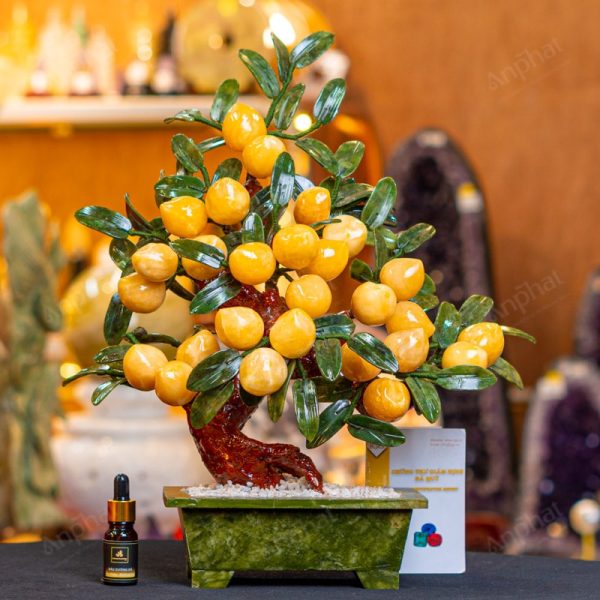 Ý nghĩa và vị trí đặt cây đào đá đem lại may mắn, tài lộc - Đá Phong Thủy