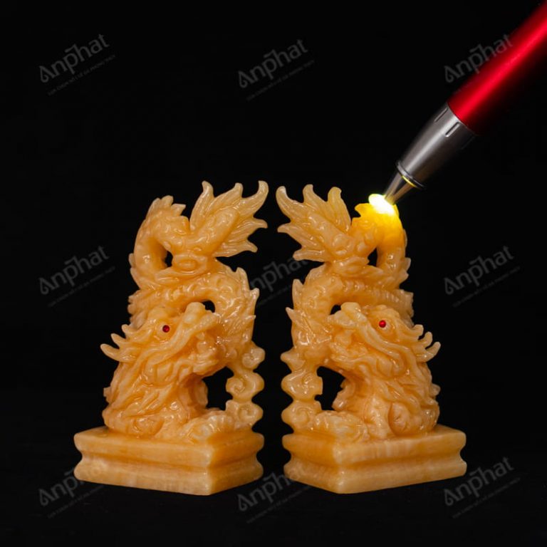 Cặp Rồng Ngọc Hoàng Long 15cm 046-049DN-15 - Đá Phong Thủy